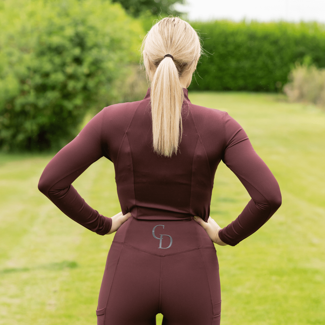 Classic Long Sleeve Base Layer 2.0 (Wine) – Countrydale