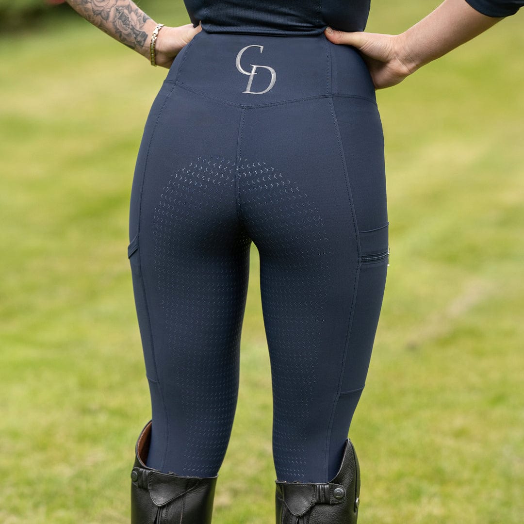 Motion Full Seat Riding Leggings (Navy) – Countrydale